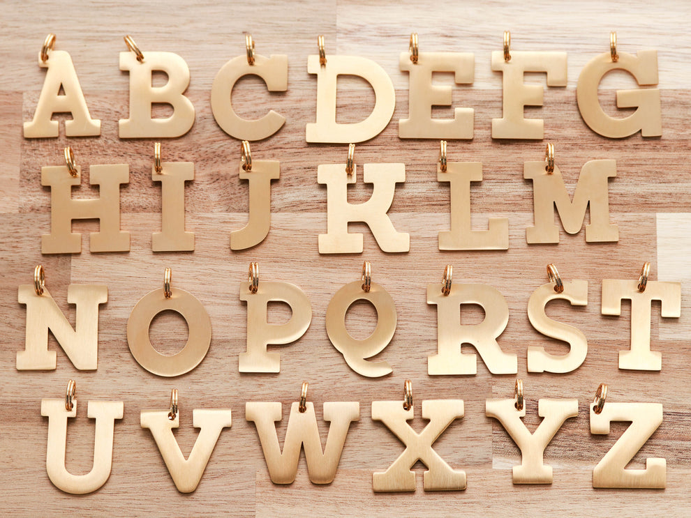 Block Letters – Lucky Tags