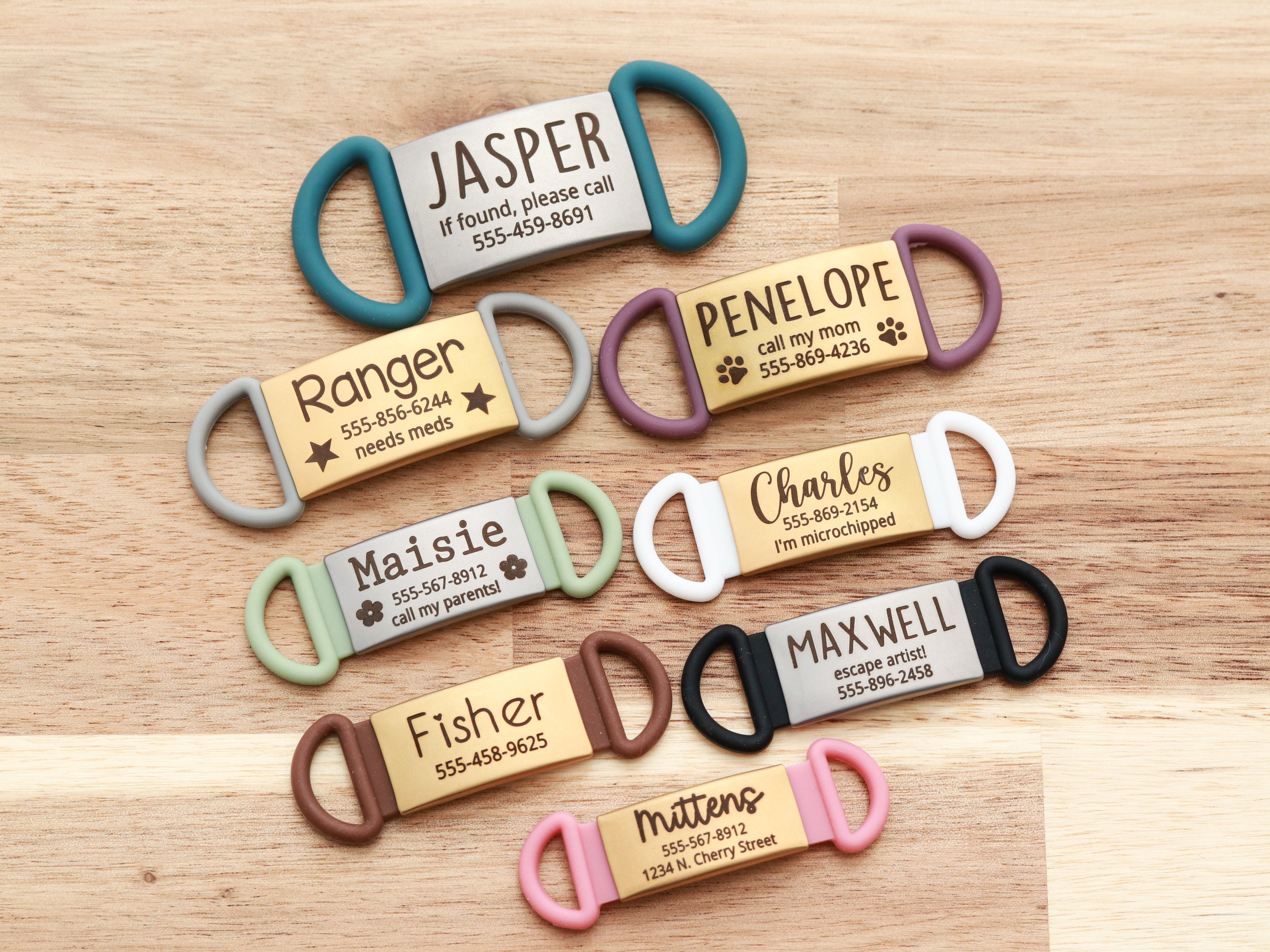 Personalized Pet ID Tags for your furry family members – Lucky Tags