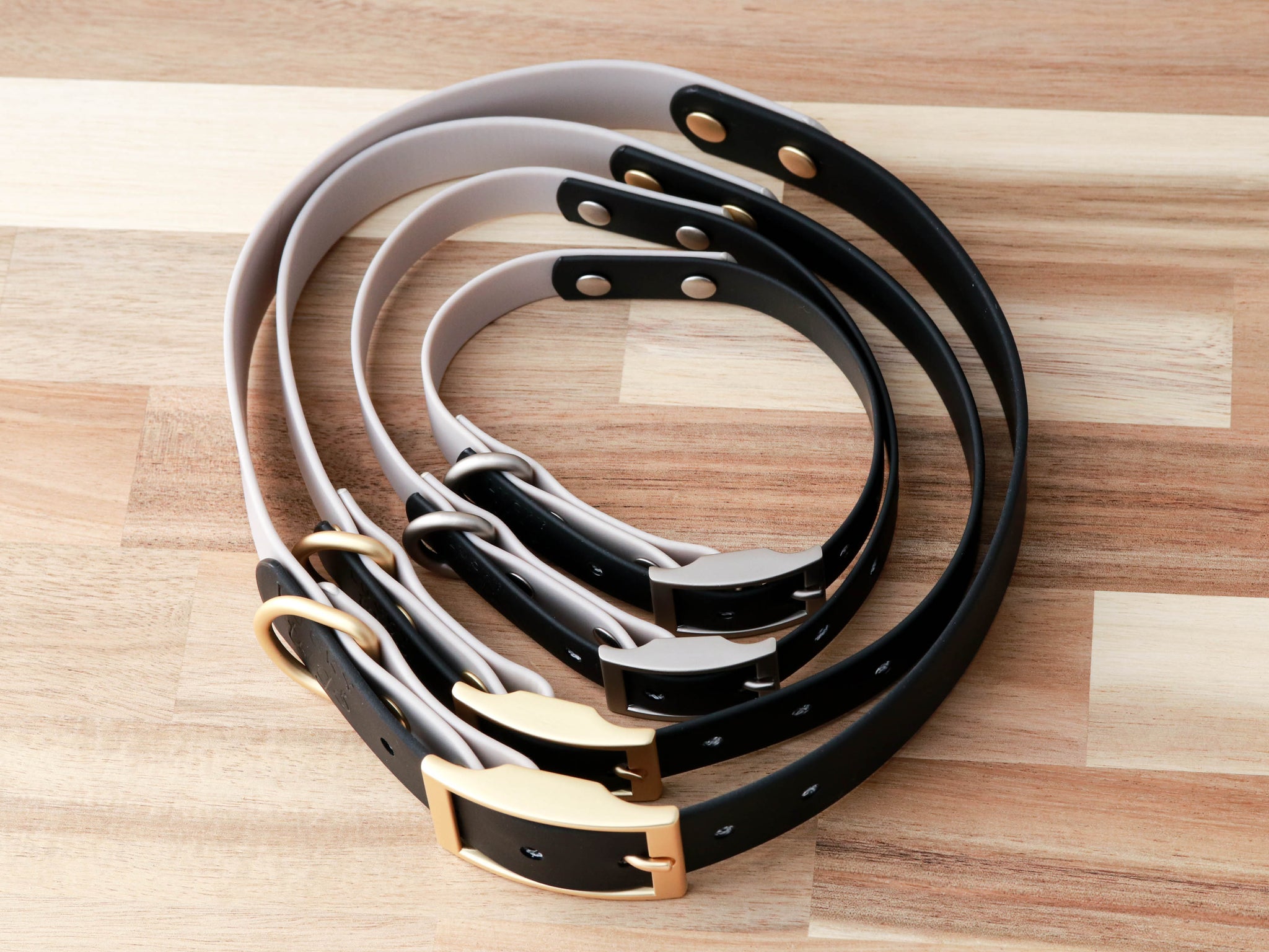 Black Waterproof Collar – Lucky Tags