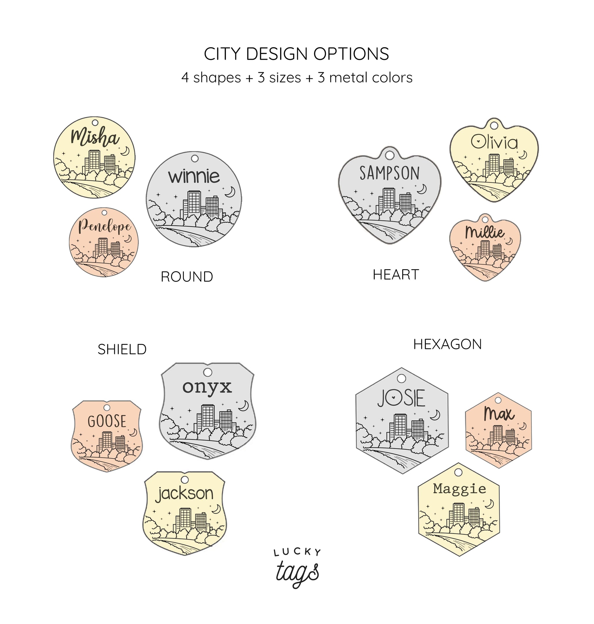 City Walk Tag – Lucky Tags